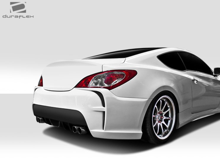 Extreme Dimensions Genesis Coupe Fiberglass VG-R Rear Bumper 2010 -2016